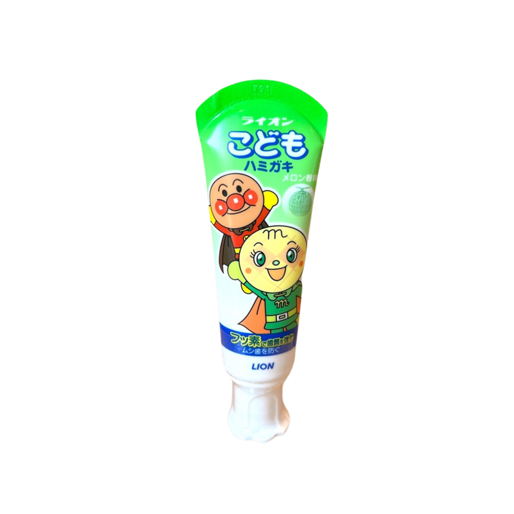 Kem đánh răng trẻ em Lion 40g - vị dưa gang - Chuỗi siêu thị Nhật Bản ...